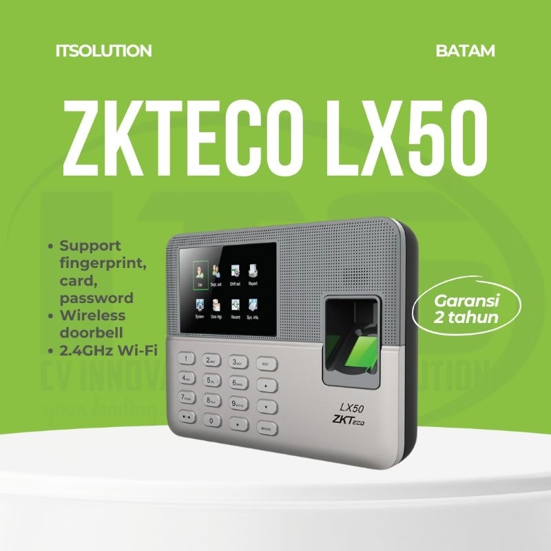 Jual Mesin Absensi Sidik Jari ZKTeco LX50 | Shopee Indonesia