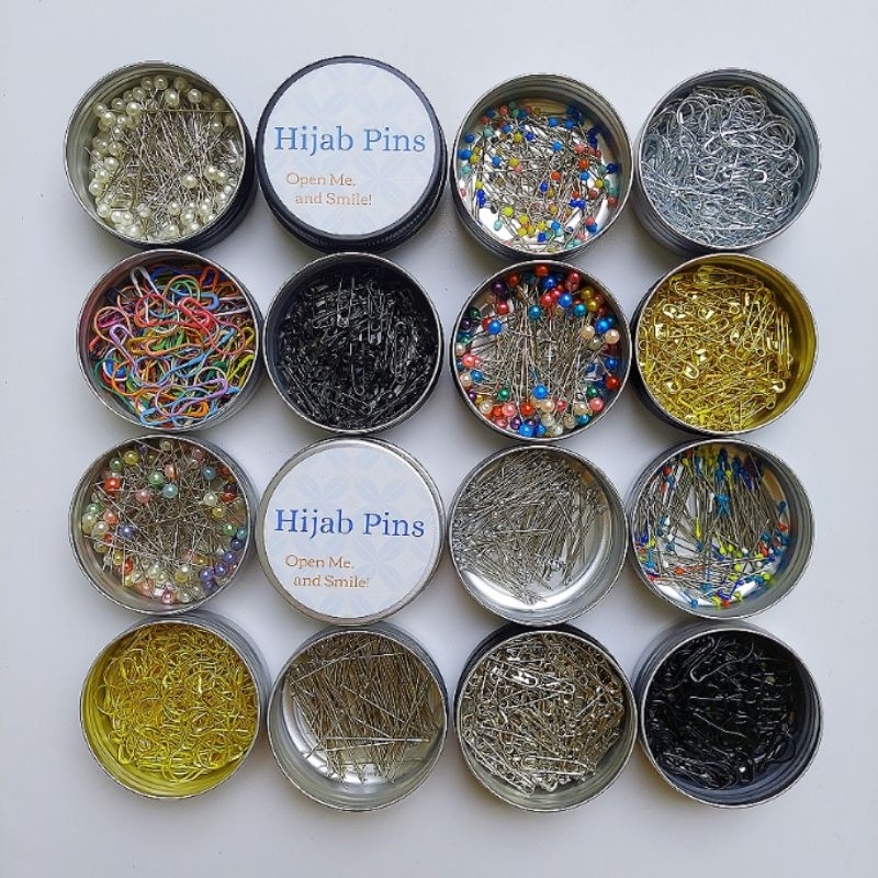 Jual Aneka Jarum Pentul Peniti Pins Hijab Premium | Shopee Indonesia