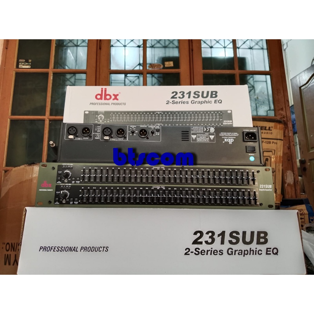 Jual EQUALIZER DBX231 DBX 231 PLUS SUBWOOFER TERBAIK EKUALISER SUB OUTPUT | Shopee Indonesia