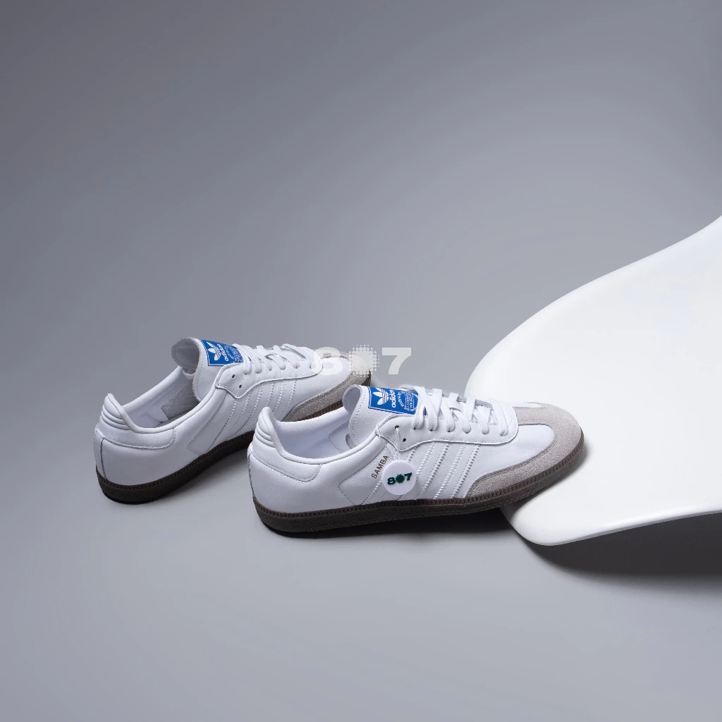 Jual Sneakers Adidas Samba All White OG Gum | Shopee Indonesia