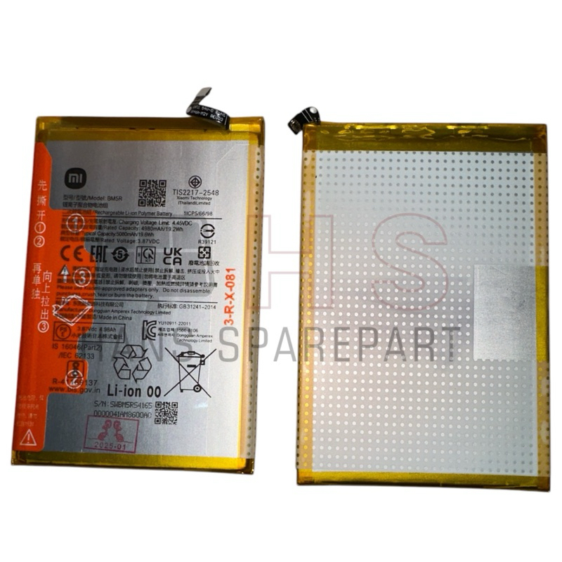Jual BM5R BATERAI XIAOMI REDMI 12 / POCO M6 PRO 5G - ORIGINAL | Shopee ...