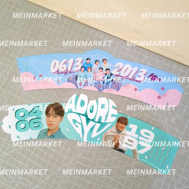 Jual Custom Request Cetak Cup Sleeve Holder Event FanCafe Birthday Kpop ...