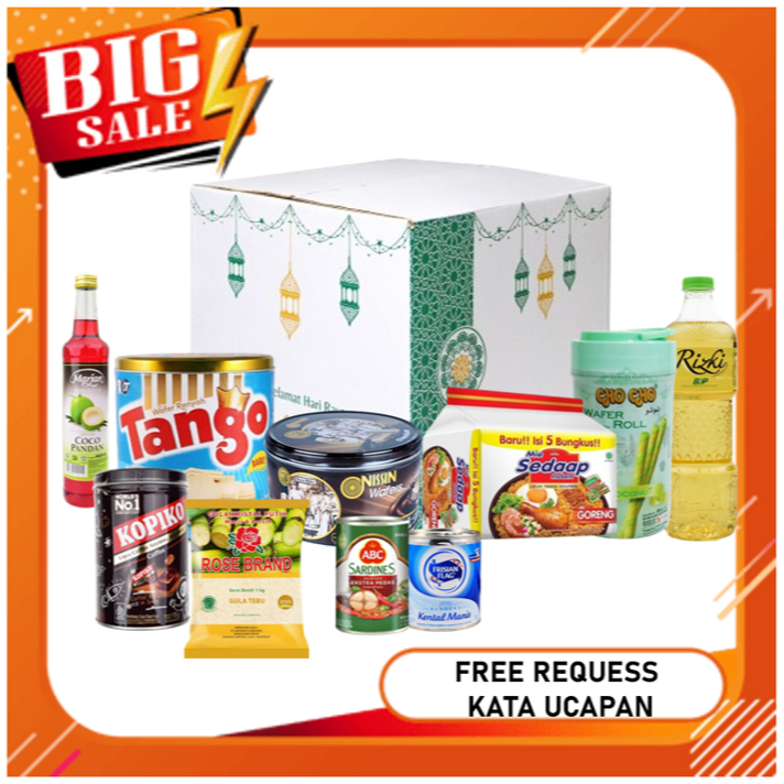 Jual PARCEL SEMBAKO SUPER HEMAT DAN LENGKAP 10 ITEM SPESIAL EDISI 2025 ...