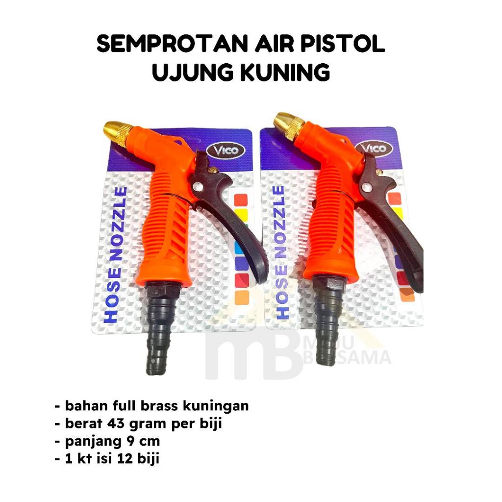 Jual SEMPROTAN AIR PISTOL UJUNG KUNING | Shopee Indonesia
