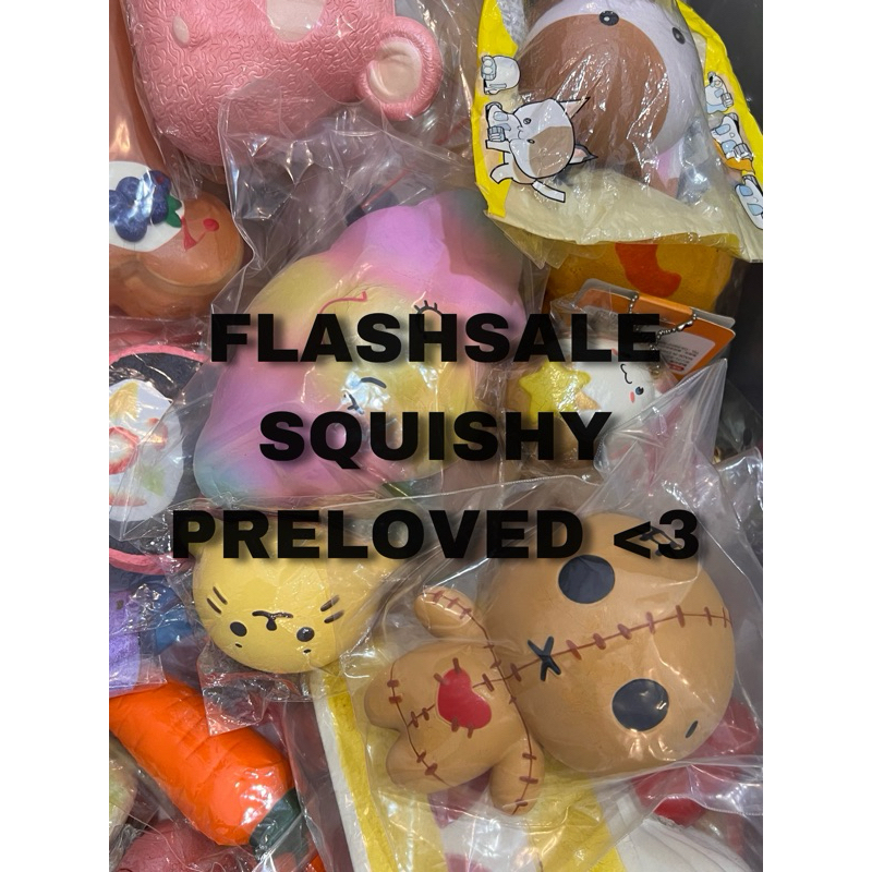 Jual Flash Sale Jual Squishy PRELOVED IBLOOM ETC | Shopee Indonesia