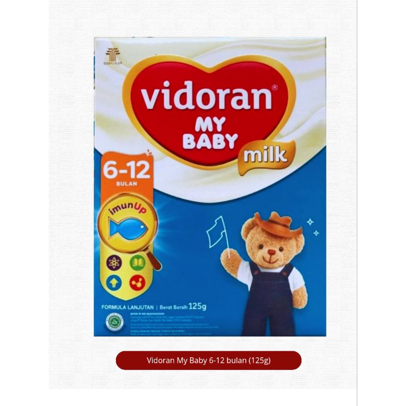 Jual Vidoran My Baby 6-12 bulan (125g,350g,575g) | Shopee Indonesia