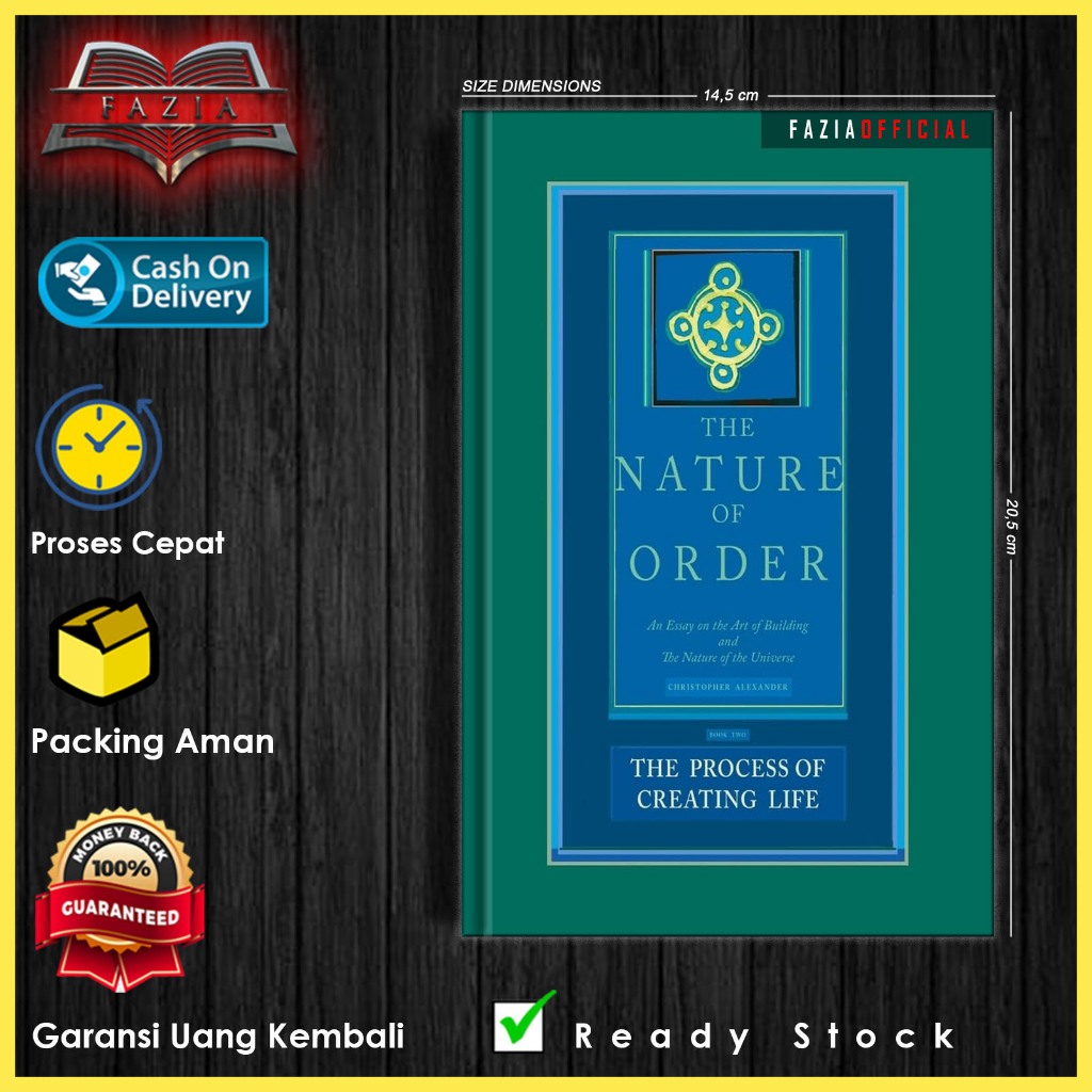 Jual The Process of Creating Life: Nature of Order, Book 2 (English ...