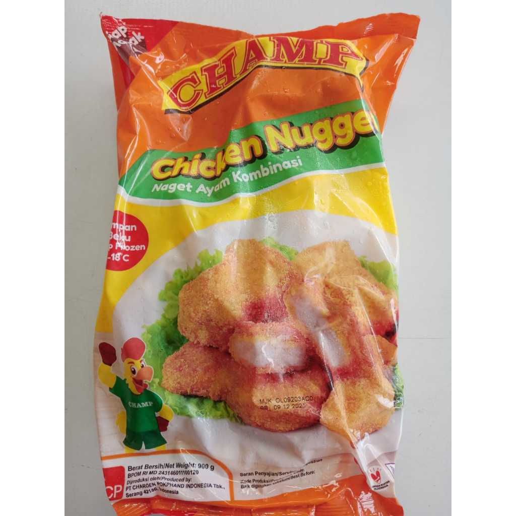 Jual Champ Chicken Nugget 900 gram | Shopee Indonesia