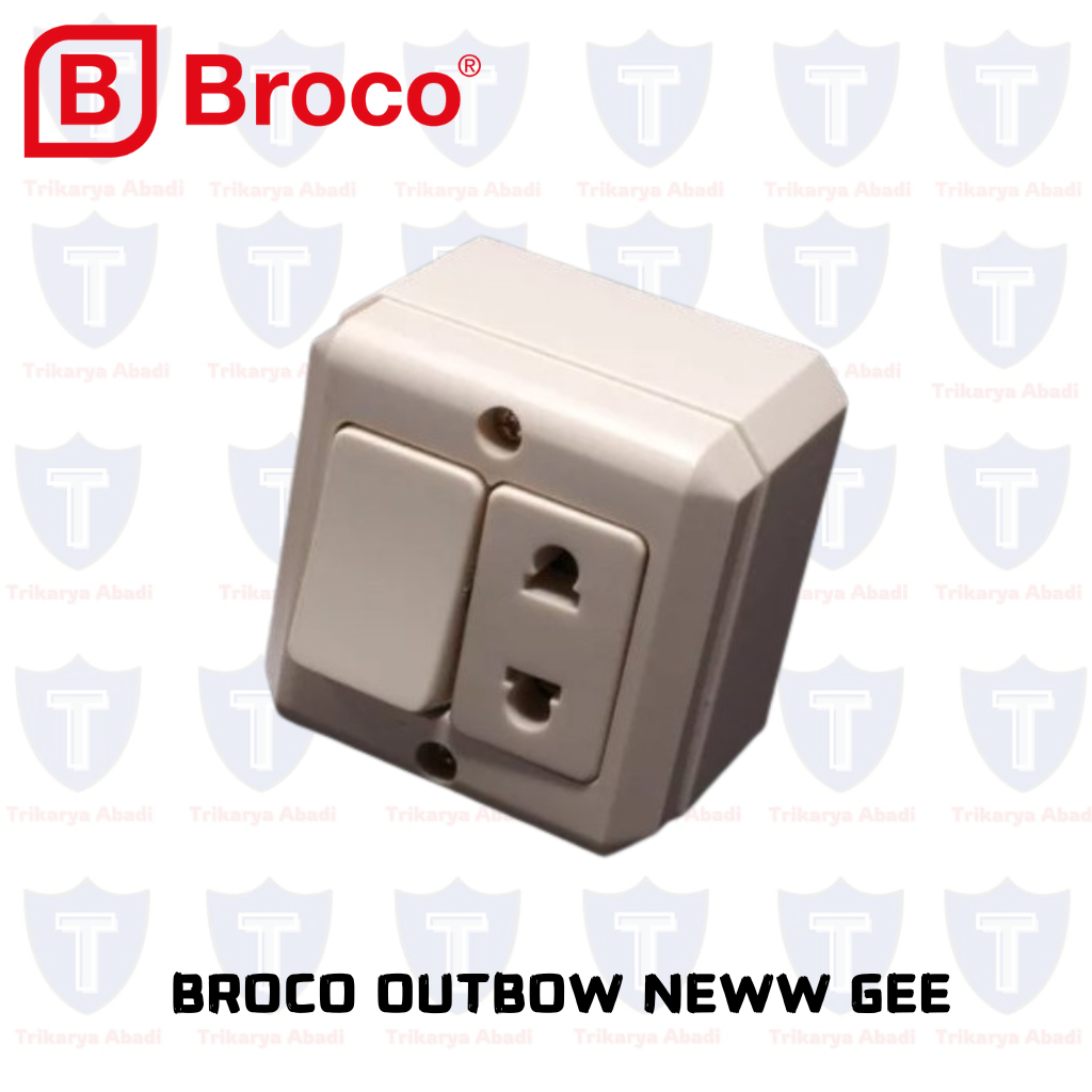 Jual Stop Kontak BROCO / Saklar BROCO / Stop Saklar BROCO / Stop Kontak ...