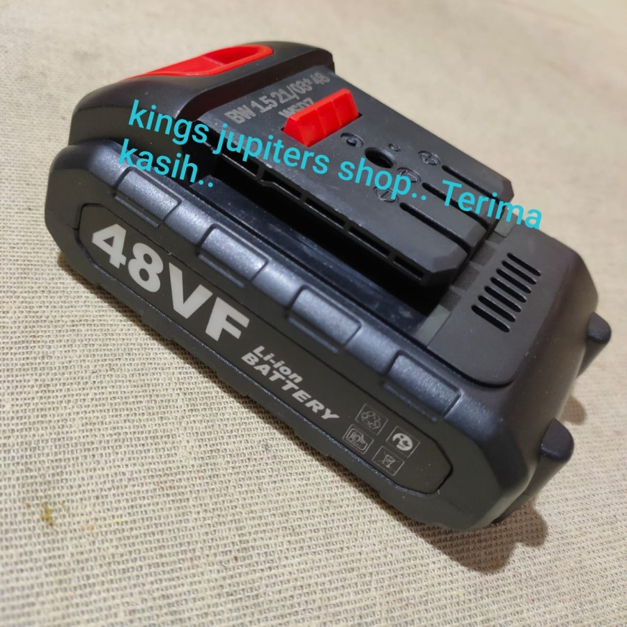 Jual Baterai Mesin Bor 48 volt RECIPRO Cordless Corless 48VF | Shopee ...