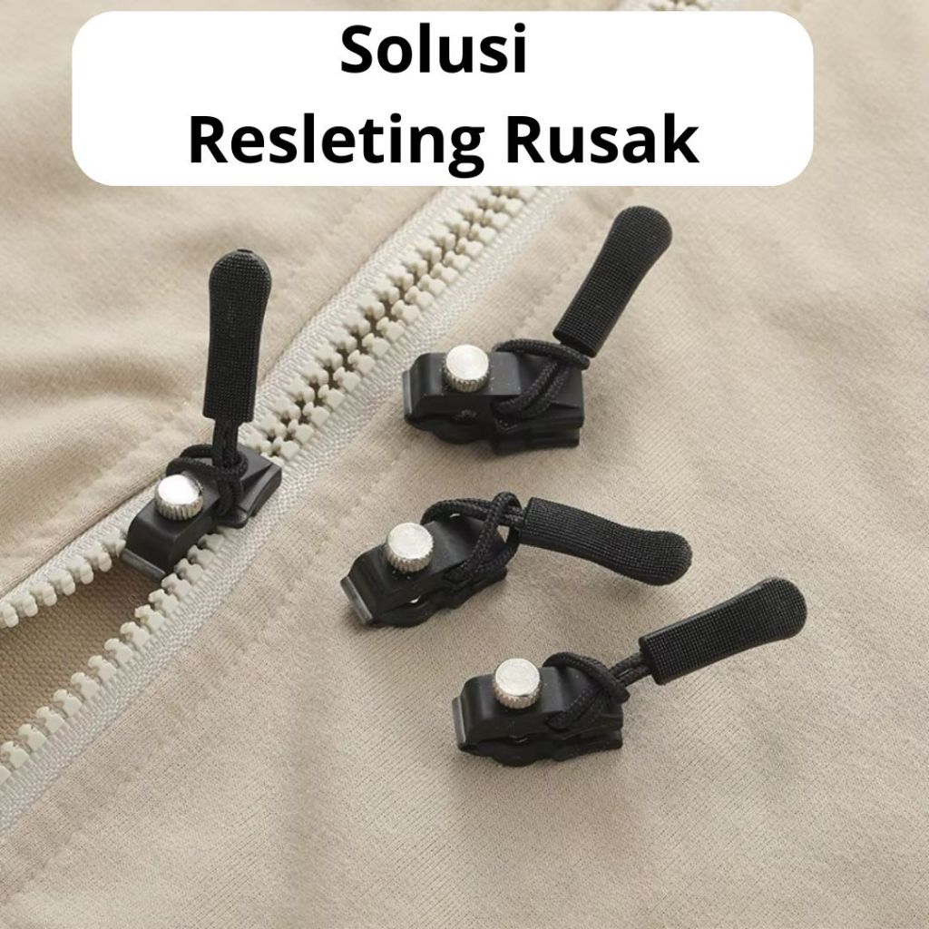 Jual Resleting Universal Kepala Ritsleting Serbaguna Penarik Jaket Tas ...