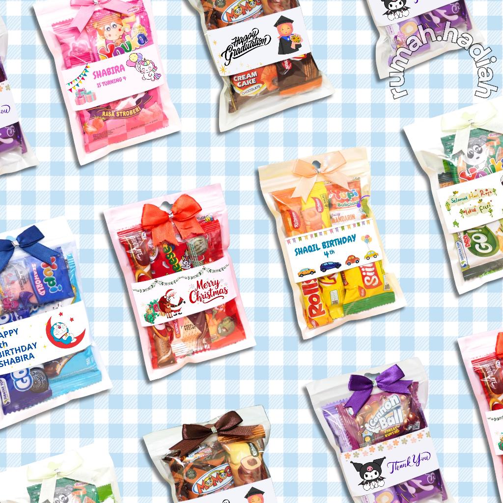 Jual Mini Gift Snack Ulang Tahun Termurah / Mini Hampers Tanpa Minimal ...