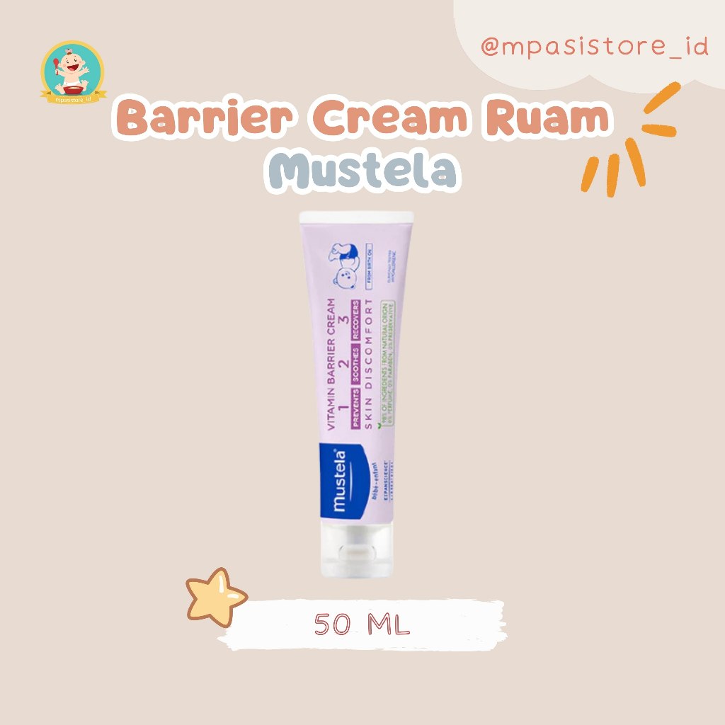 Jual Mustela Barrier Cream Krim Ruam Popok 50ml | Shopee Indonesia