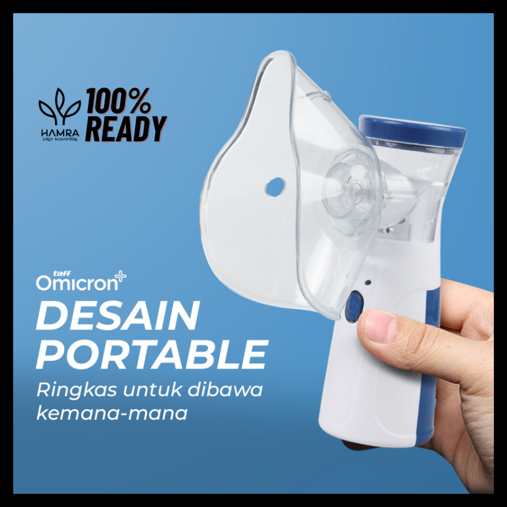 Jual Nebulizer Portable / Alat Terapi Pernapasan Handheld Inhaler Nebulizer Machine / Nebulizer ...