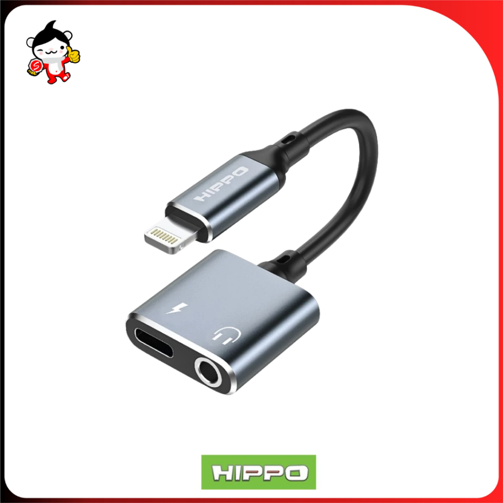 Jual Splitter HIPPO 2 in 1 SAL-01 Lightning HIPPO Kabel SPLITTER SAL-01 ...