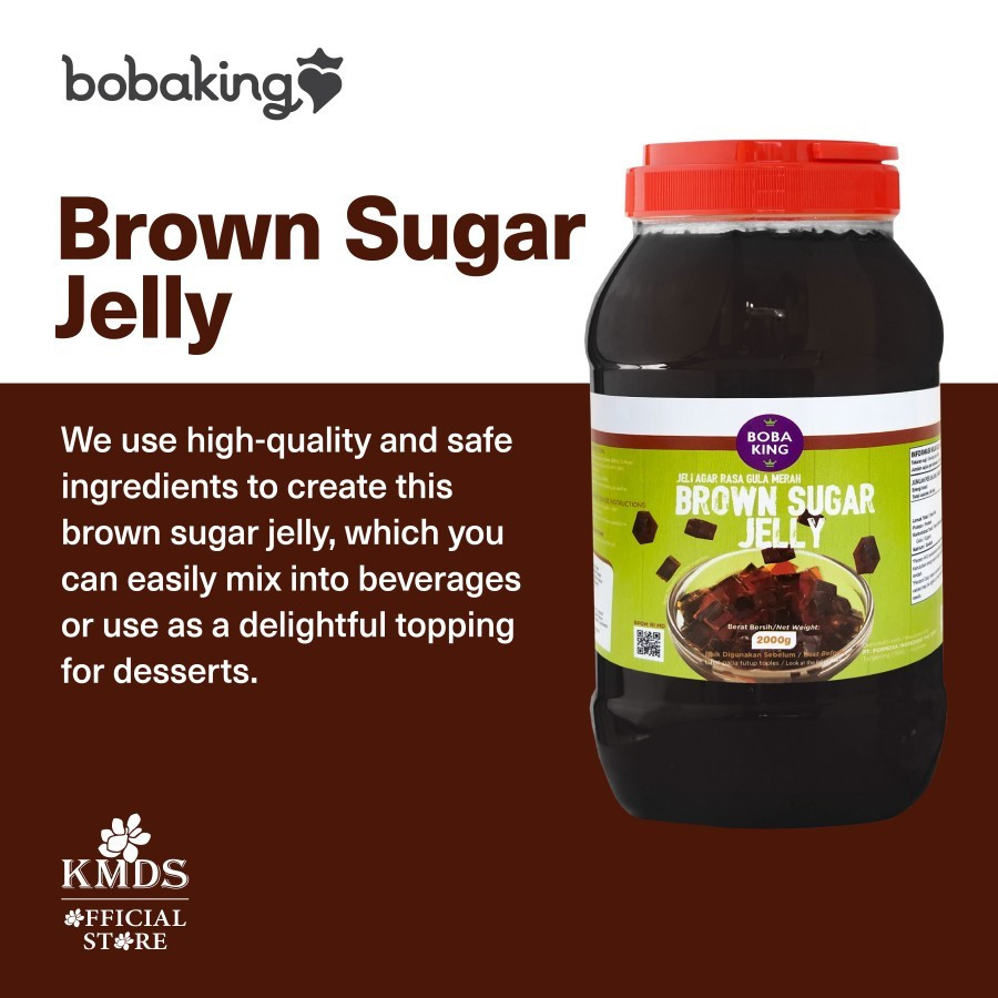 Jual Bobaking Brown Sugar Jelly 2 kg | Shopee Indonesia