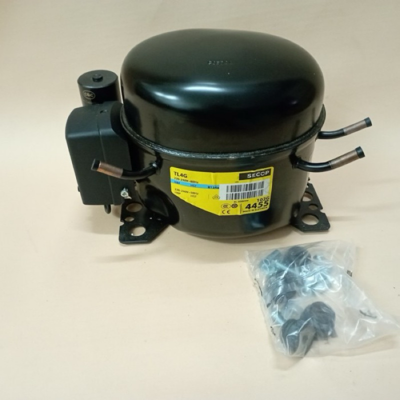 Jual KOMPRESOR SECOP TL4GH | KOMPRESOR FREEZER/KULKAS 1/10PK R134 ...