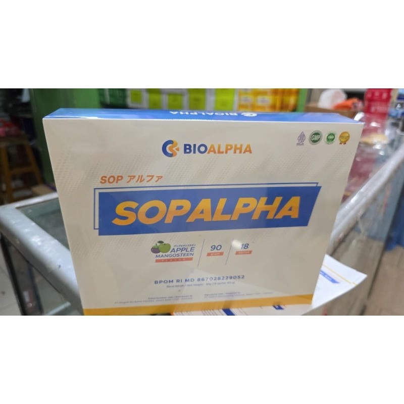 Jual SOP ALPHA / BIOALPHA SOPALPHA SOP RASA APEL Multivitamin kesehatan | Shopee Indonesia