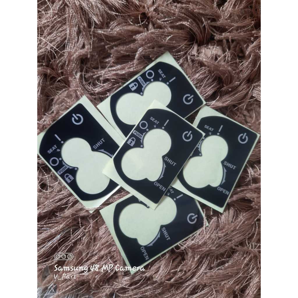 Jual Stiker Emblem Kontak Kunci BEAT NEW BEAT DELUXE BEAT STREET ...