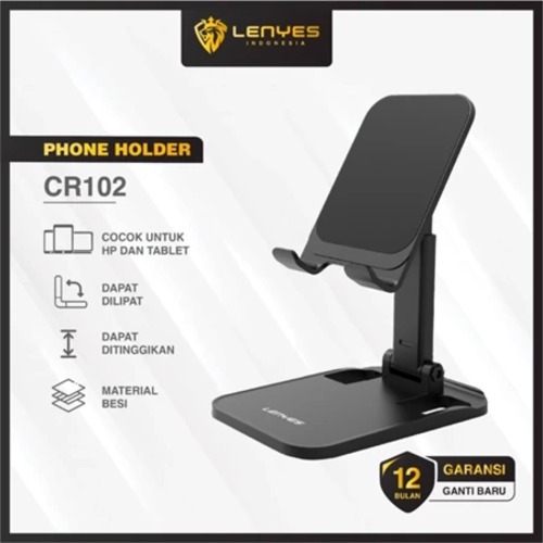 Jual MYROOTS X LENYES CR102 Desktop Holder Meja Stand HP Lipat Anti ...