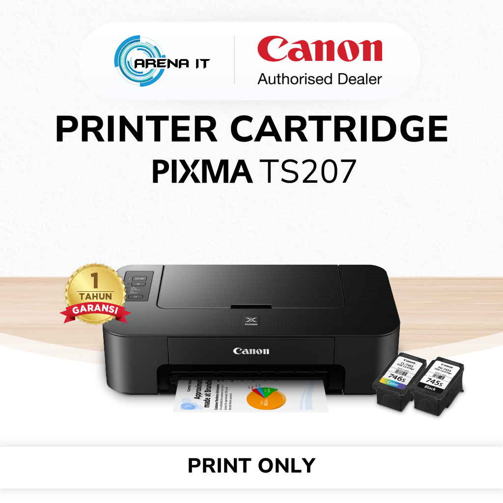 Jual Printer Inkjet CANON PIXMA TS207 - Print Only - Printer Cartridge ...