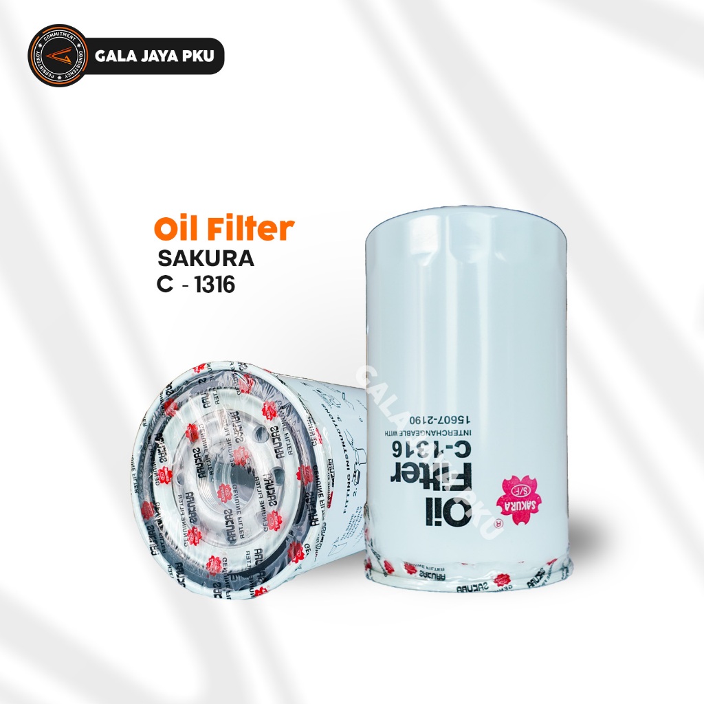 Jual Sakura | C-1316 | Oil Filter | Filter Oli | Sparepart | Alat Berat ...