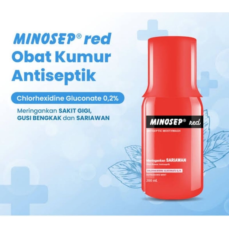 Jual Minosep Gargle Red 60ml | Shopee Indonesia