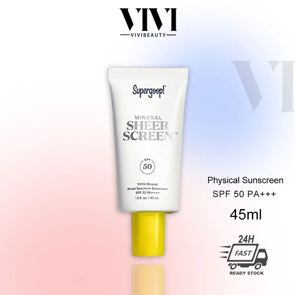 Jual Supergoop! Sunscreen SHEER SCREEN SPF50 PA+++ 45ml | Shopee Indonesia