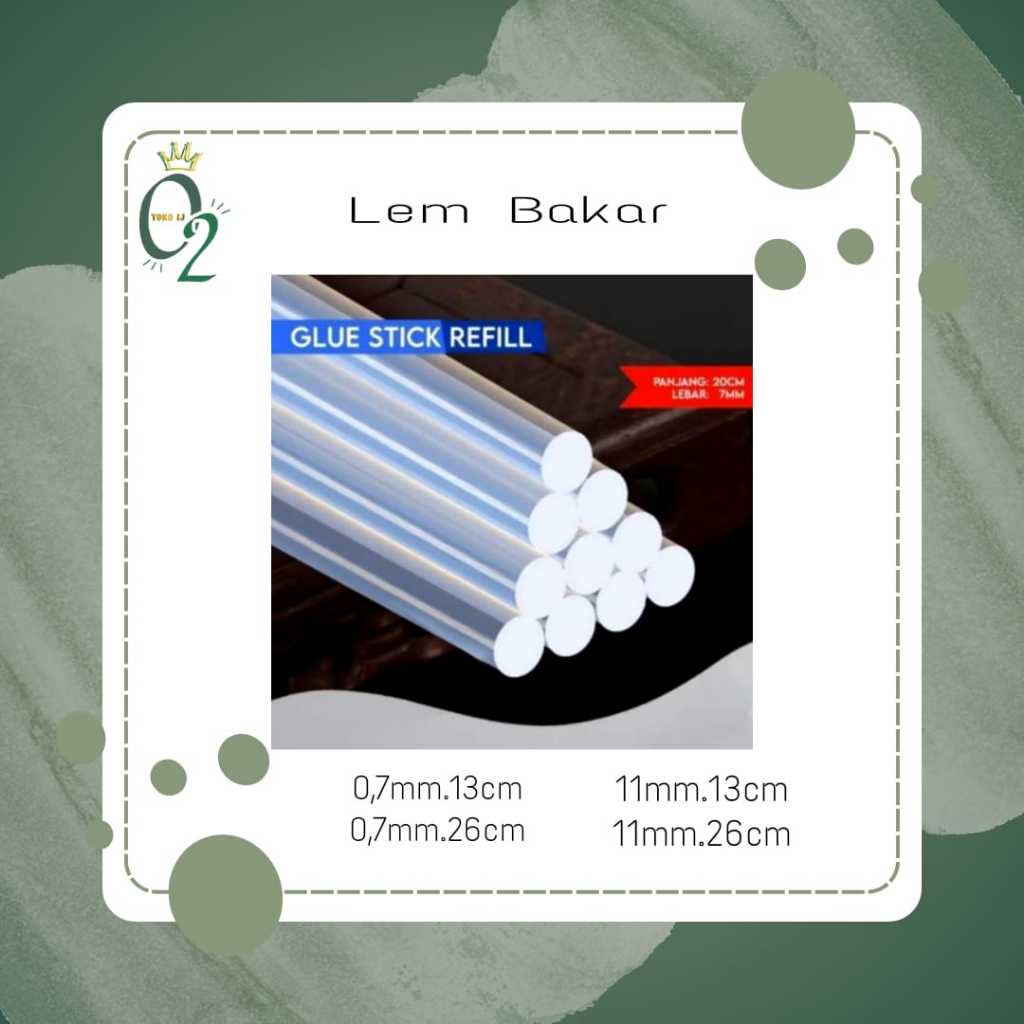 Jual LEM BAKAR/REFILL LEM BAKAR 13 CM & 26 CM | Shopee Indonesia