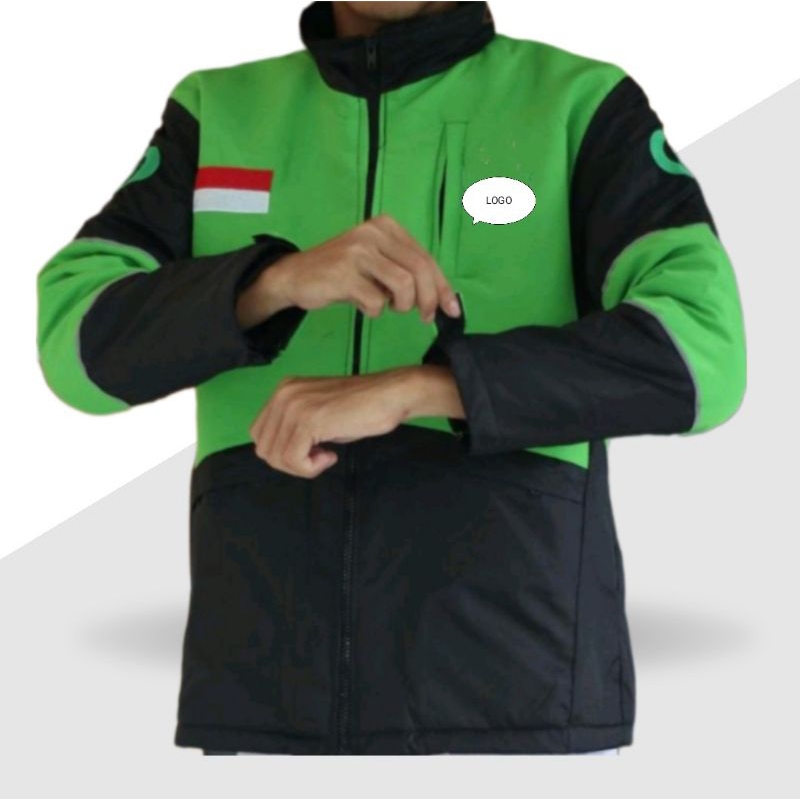 Jual JAKET,OJEK,JAKET,MOTOR,JAKET,HIJAU,JAKET,PARASUT, | Shopee Indonesia