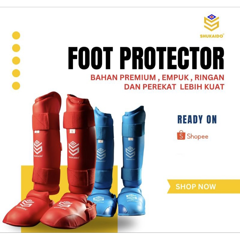 Jual FOOT RYU EDITION SHUKAIDO // PELINDUNG KAKI KARATE | Shopee Indonesia