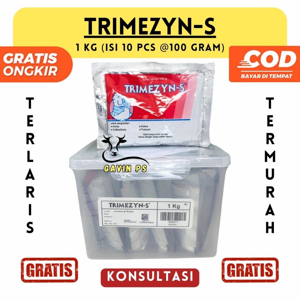 Jual Trimezyn-S 100 GRAM (1 BOX ISI 10 SCT) - Medion Obat Sistem ...