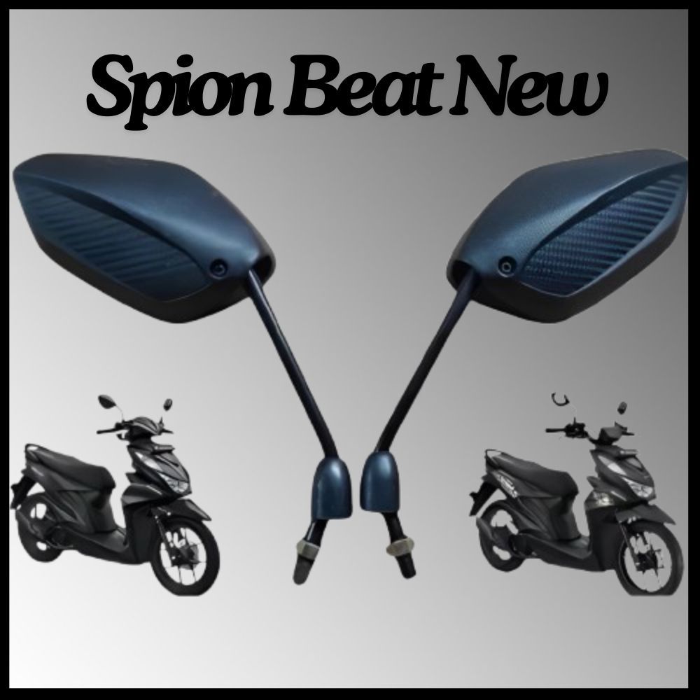 Jual SPION MODEL HONDA BEAT NEW STANDAR HITAM VARIASI CARBON | Shopee ...