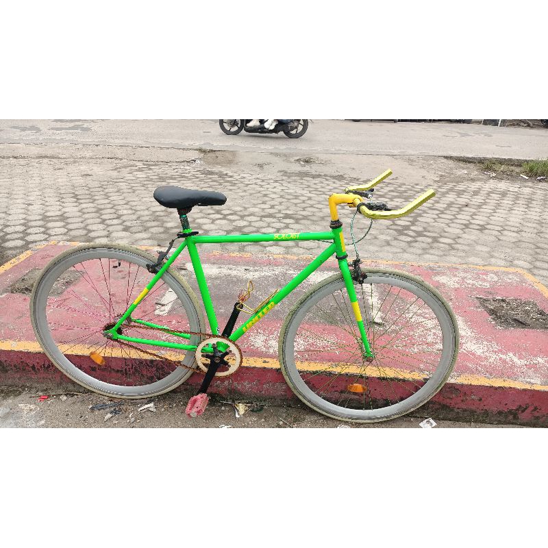 Jual sepeda fixi united solois o1 gen 2 ORIGINAL FULL | Shopee Indonesia