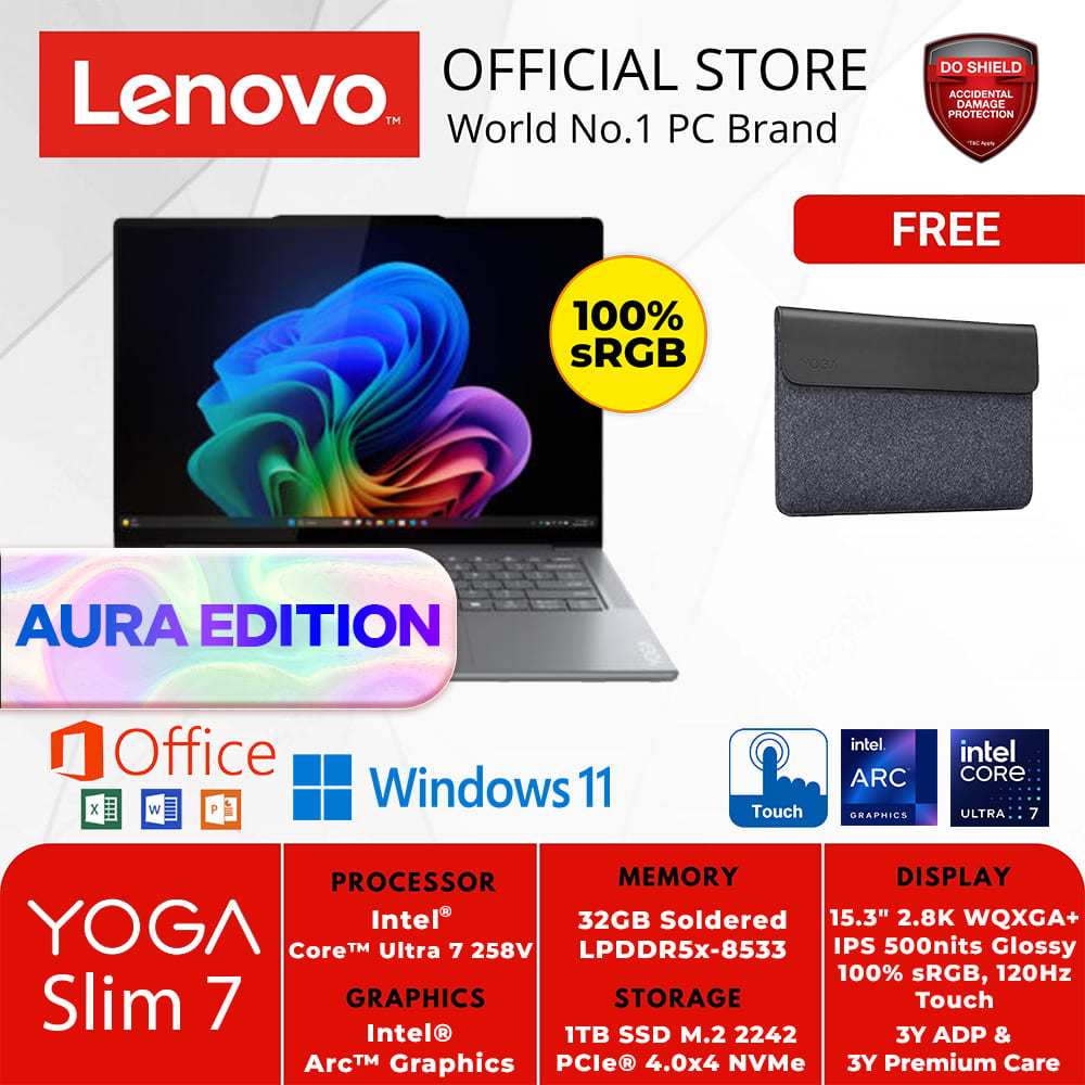 Jual Lenovo Yoga Slim 7 15ill9 22id Luna Grey Ultra 7 258v 32gb 1tb Ai 8049