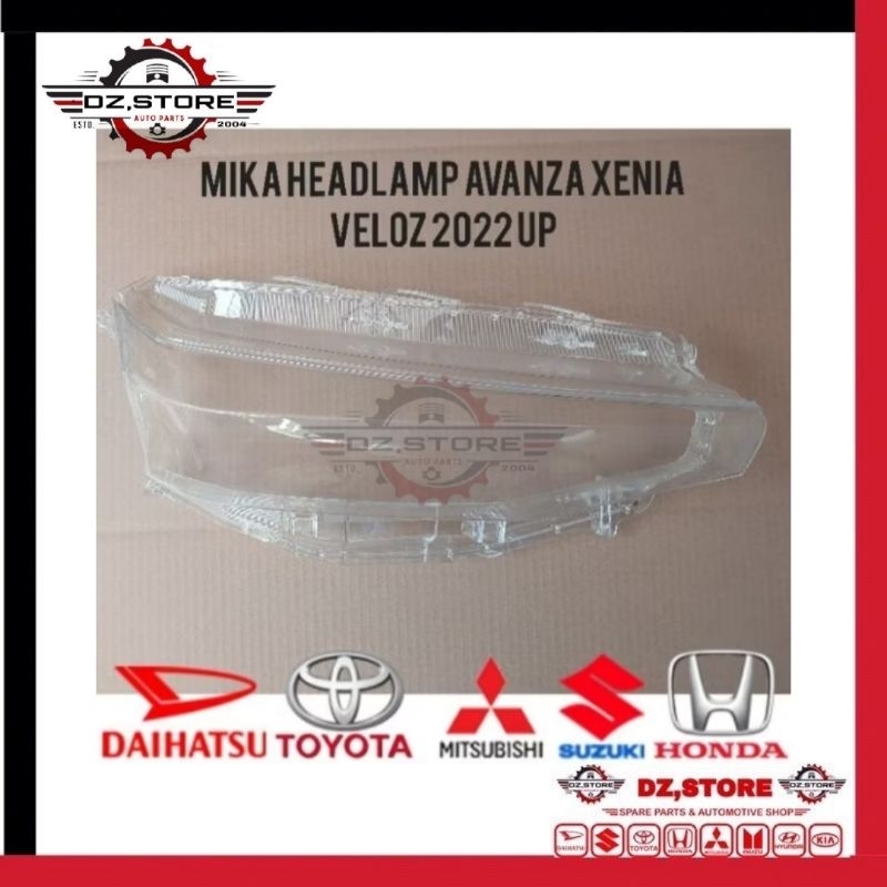Jual mika headlamp lampu depan avanza xenia original lelangan 2022 2023 2024 - Kanan R | Shopee ...
