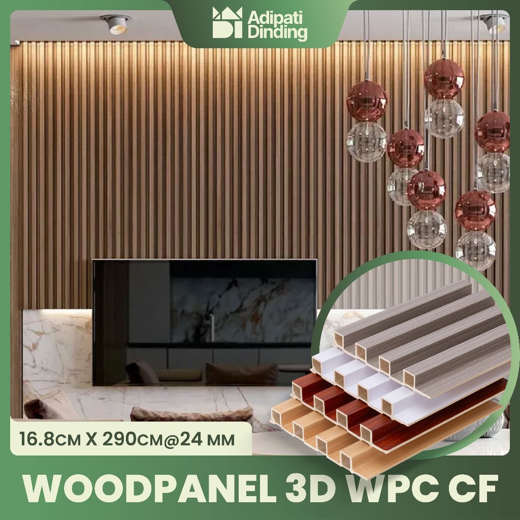 Jual Adipati Dinding - WOOD PANEL 3D WPC PREMIUM TEBAL 20MM TINGGI ...