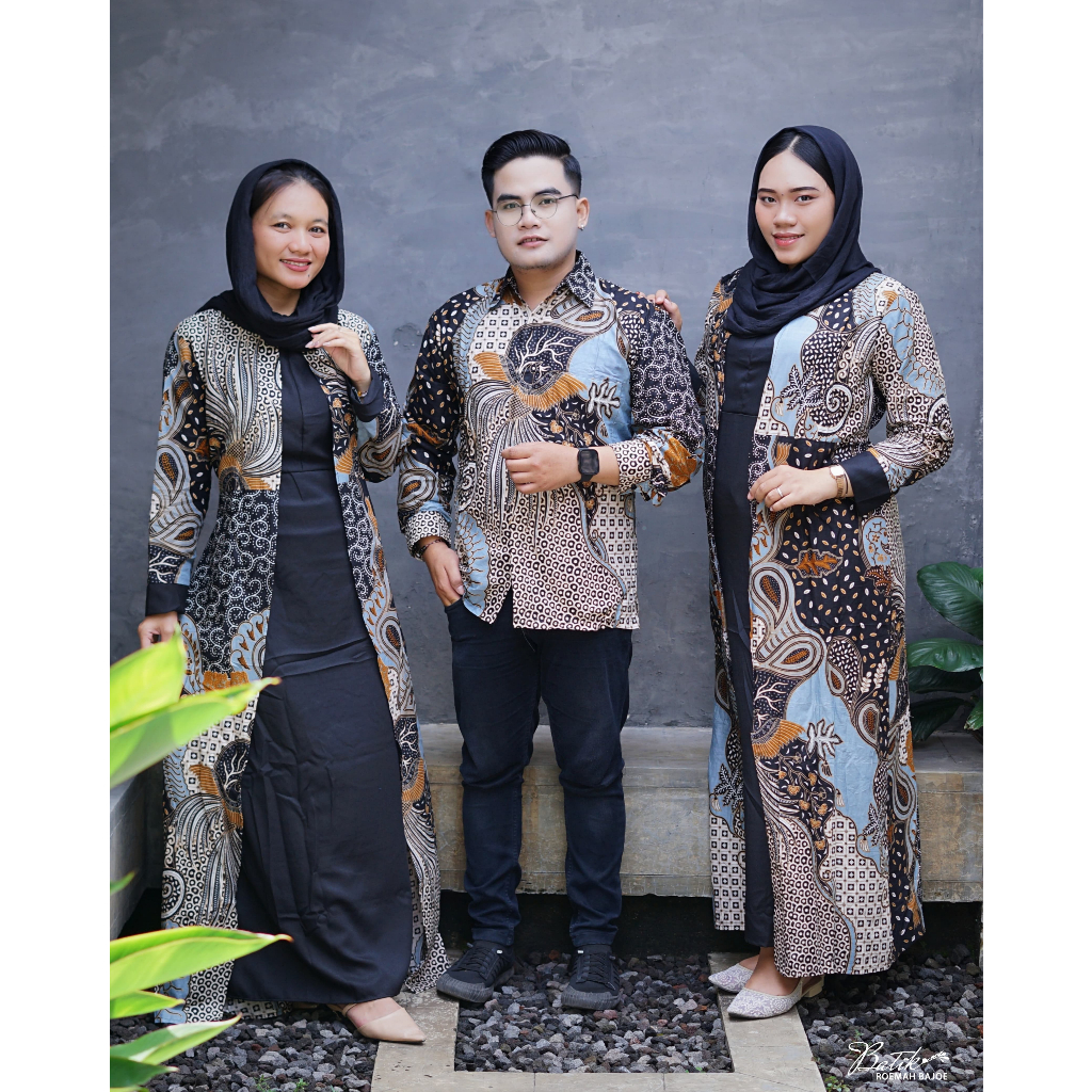 Jual Seragam Batik Kantor Atasan Kemeja dan Hem Pria Gamis Wanita ...
