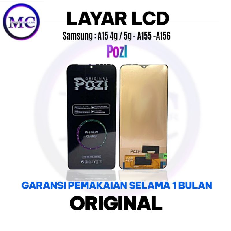 Jual LCD SAMSUNG GALAXY A15 4G - A15 5G /A155 - A156 ORIGINAL POZI ...