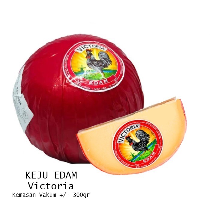 Jual Keju Edam Apel Victoria kurleb +/- 280gr | Shopee Indonesia