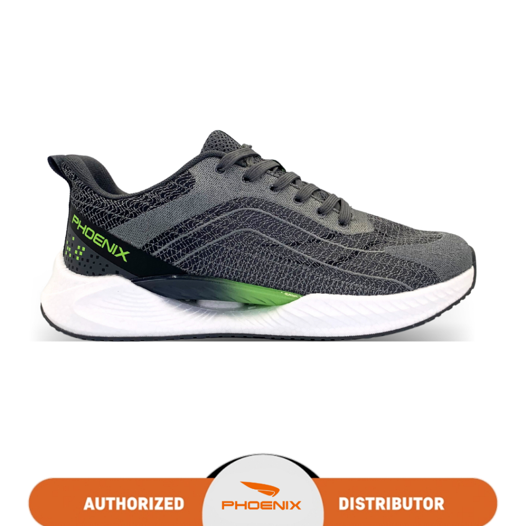 Jual Phoenix Jarvis Sepatu Sneakers Casual Sport Pria - Dark Grey ...