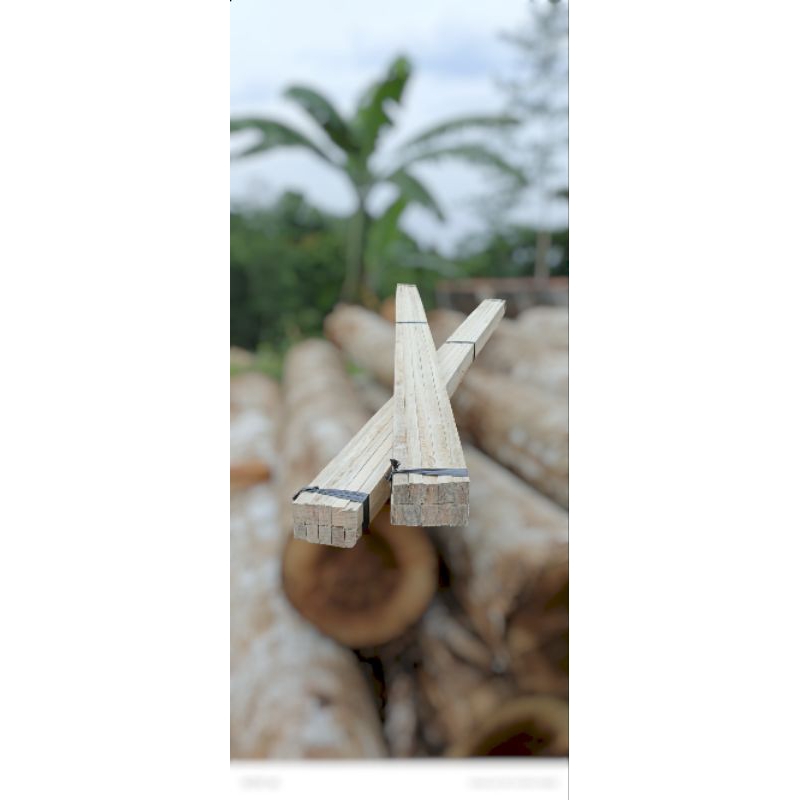Jual 2x3 LIST kayu reng PAKET HEMAT 10 BATANG panjang 2meter Reng kayu ...