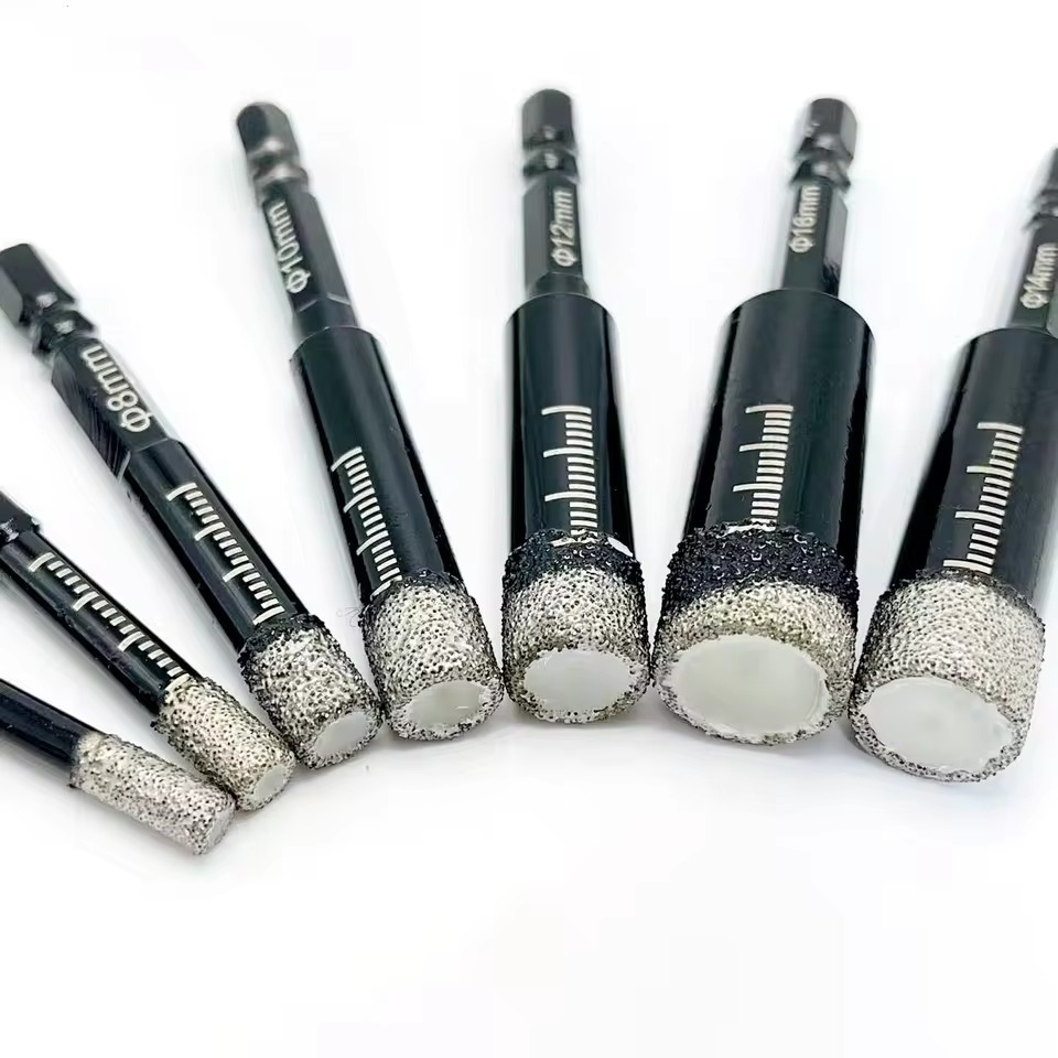 Jual Mata Bor Diamond Holesaw Drill Bit Hexagonal Dry Drill bit ...