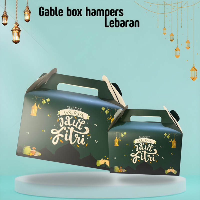 Jual ( isi 5 ) Paper Bag Lebaran / Kotak Hampers Hari Raya / Parcel ...