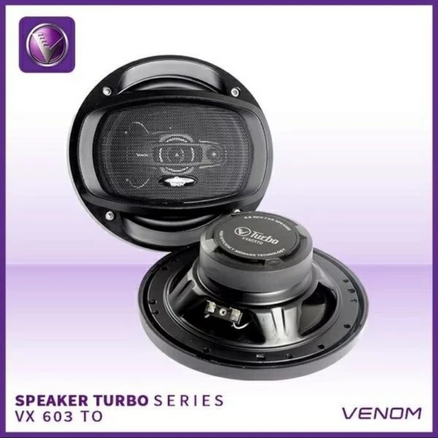 Jual Speaker Coaxial Venom Turbo VX 603TO Original Garansi Resmi ...