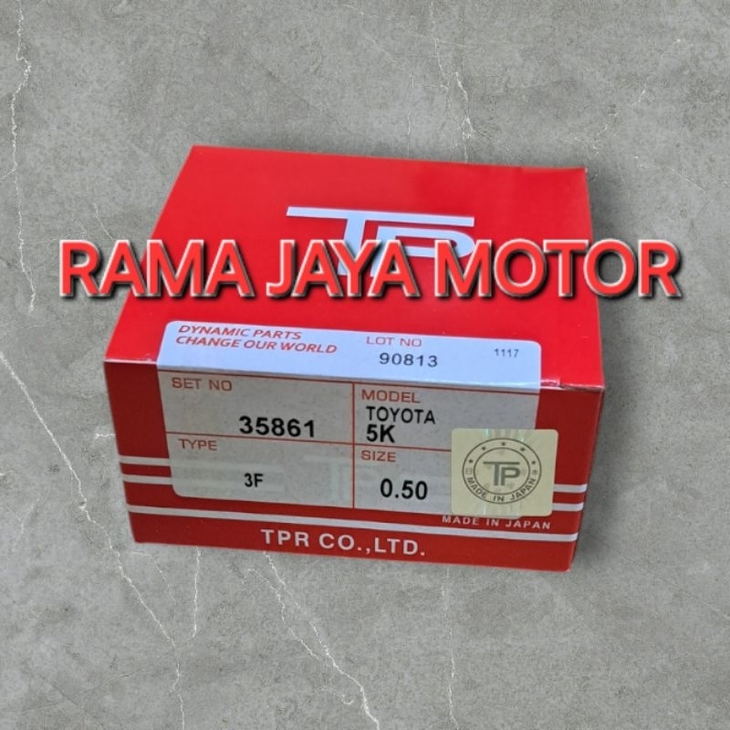 Jual RING PISTON RING SEHER SET KIJANG SUPER 5K TP JAPAN | Shopee Indonesia