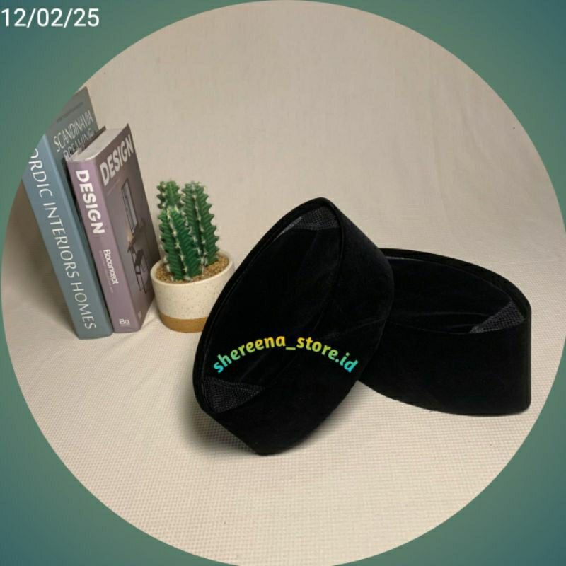 Jual [PROMO Peci]PECI HITAM POLOS AC Songkok EXCLUSIVE HITAM POLOS AC ...
