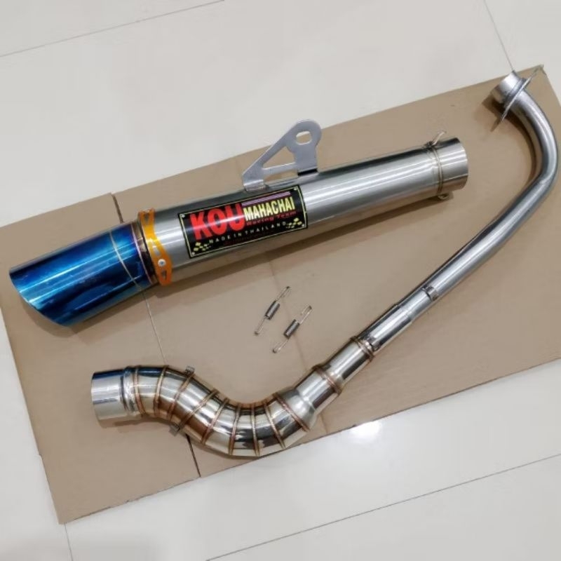 Jual KOU Conical tube type pipe wave 100 110 125 xrm fury raider j ...