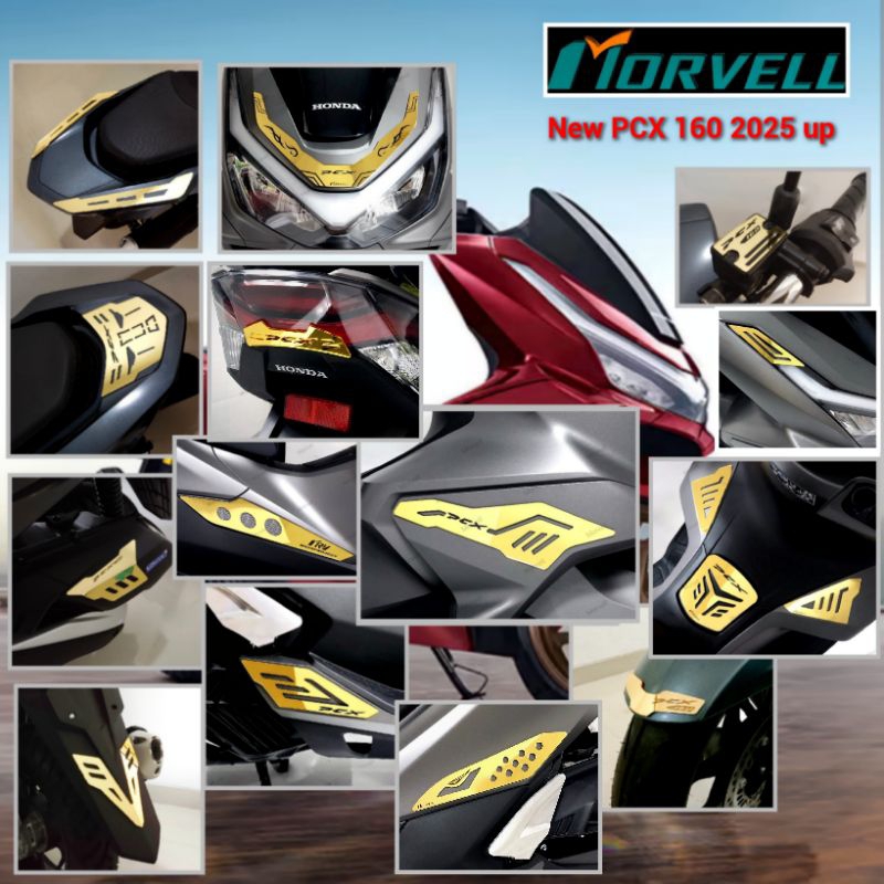 Jual New pcx 160 2025 up paket variasi garnish aksesoris cover body ...