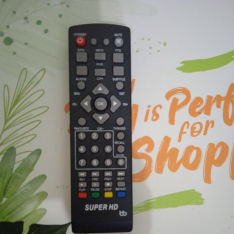 Jual Remote remot STB SUPER HD tanpa setting langsung pakai | Shopee ...